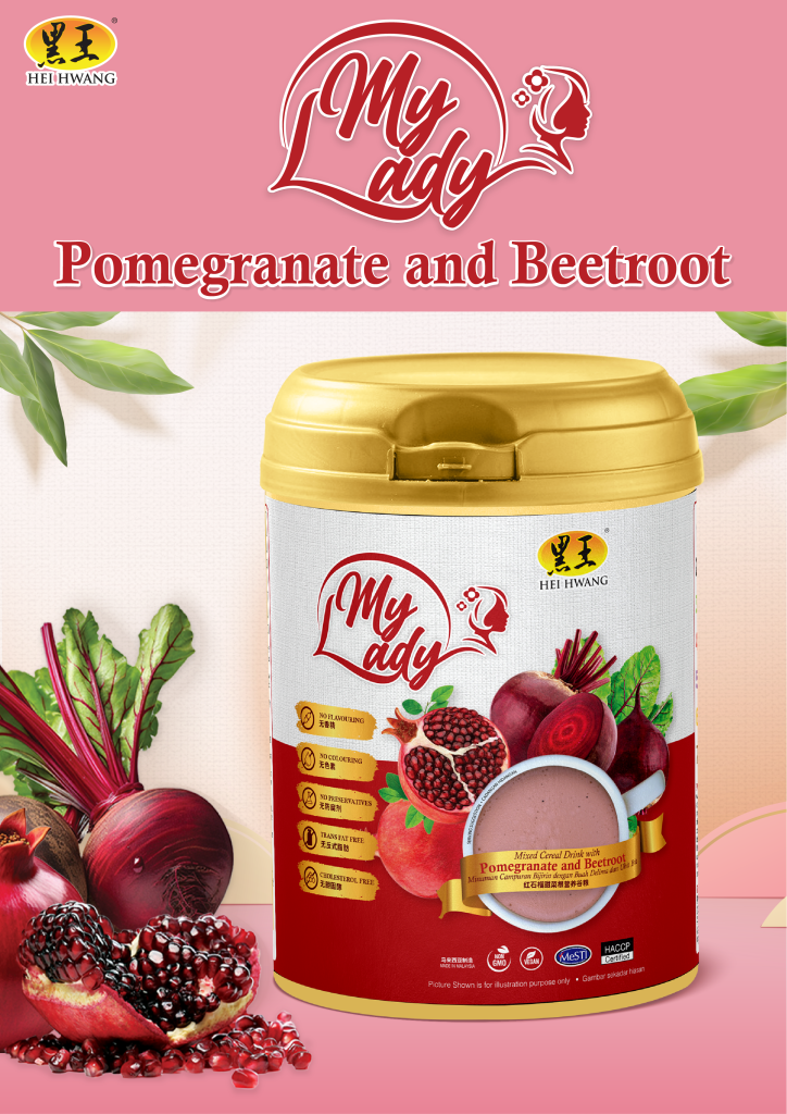 My Lady - Pomegranate and Beetroot - Hei Hwang